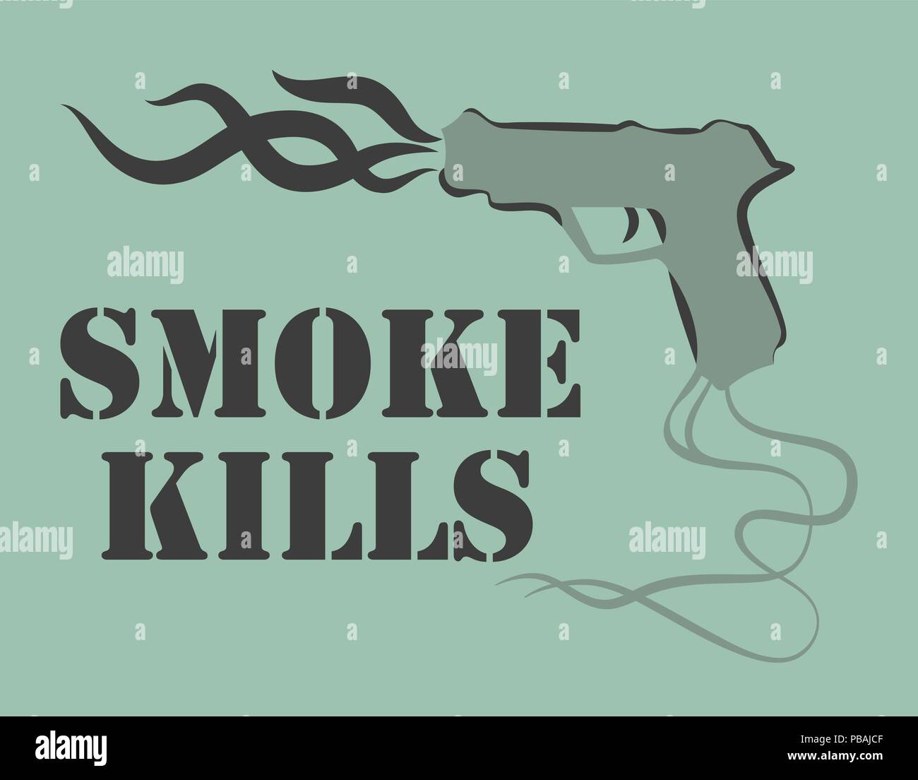 Gun Smoke Vector