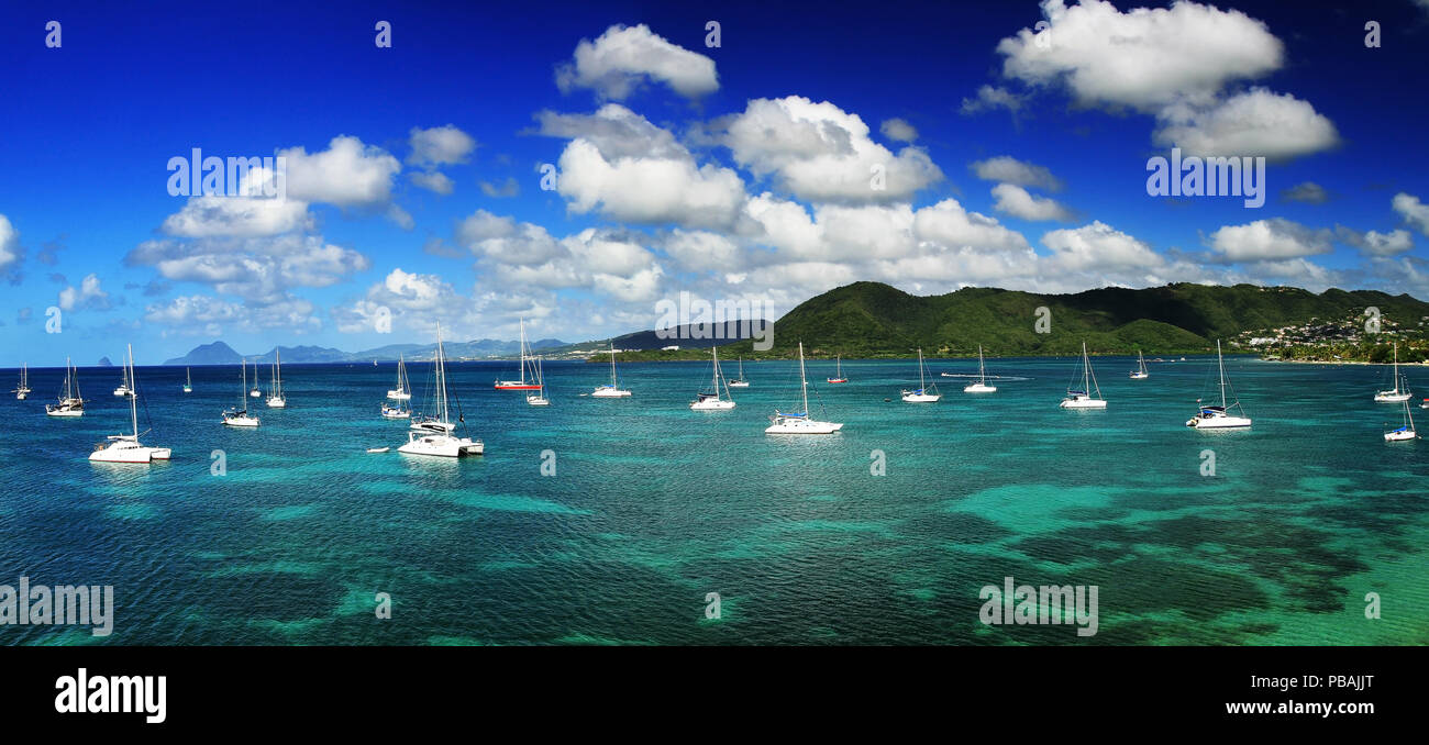 Aerial view martinique hi-res stock photography and images - Alamy