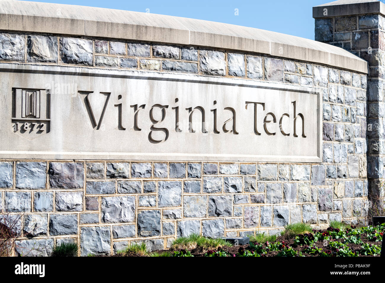 Virginia tech university hi-res stock photography and images - Alamy