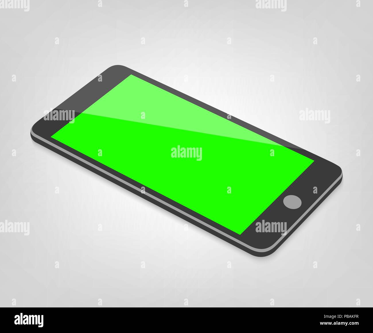 Mobile smartphone vector layout Stock Vector Image & Art - Alamy
