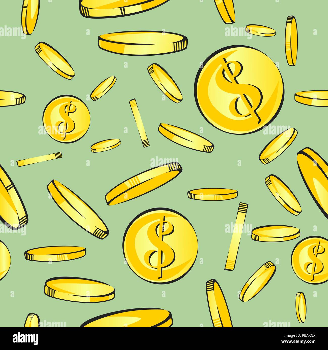 Seamless Money Pattern