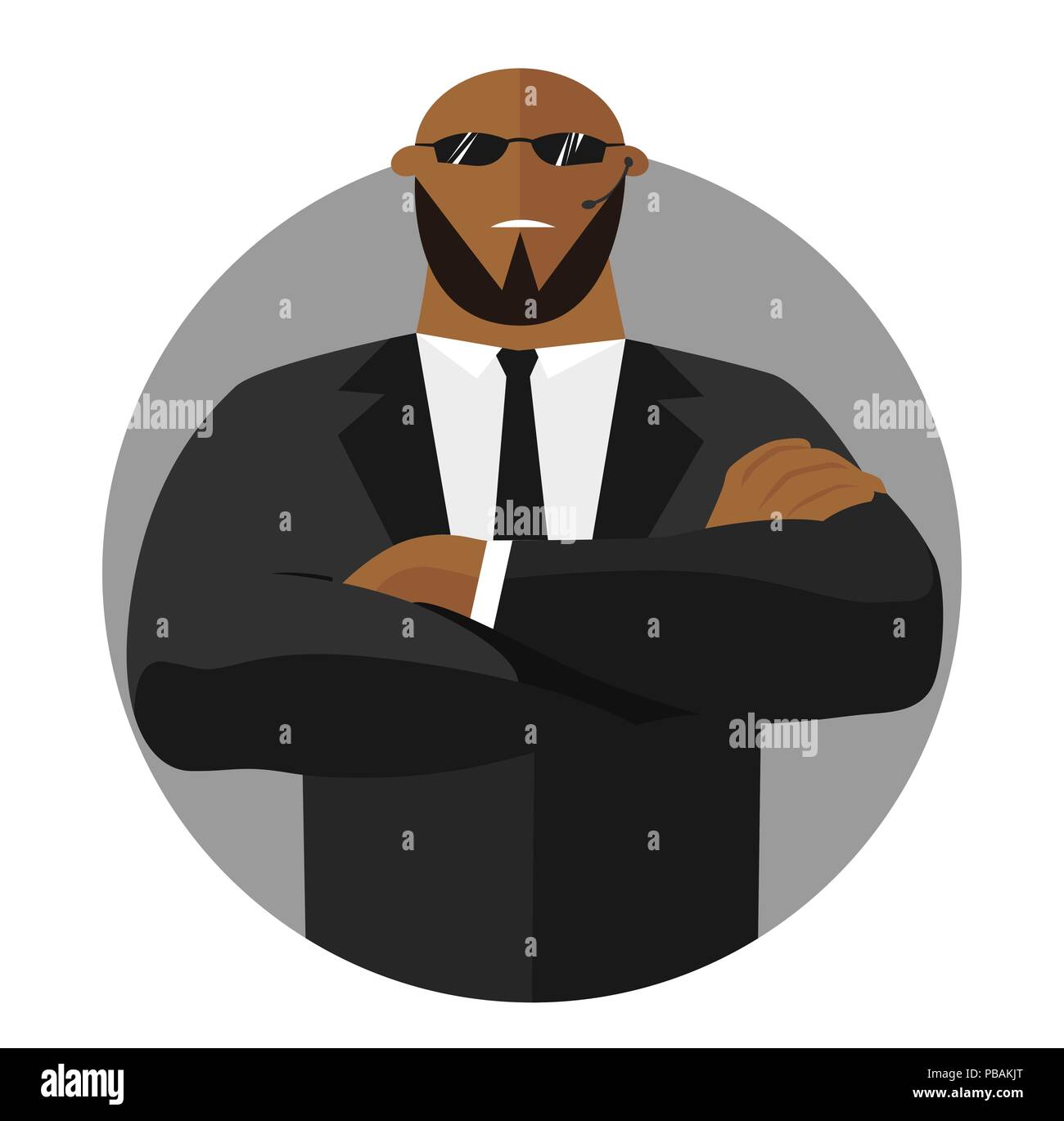 Security Guard Stock Vector Images - Alamy