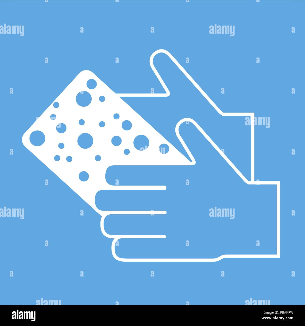 Sponge vector hi-res stock photography and images - Alamy