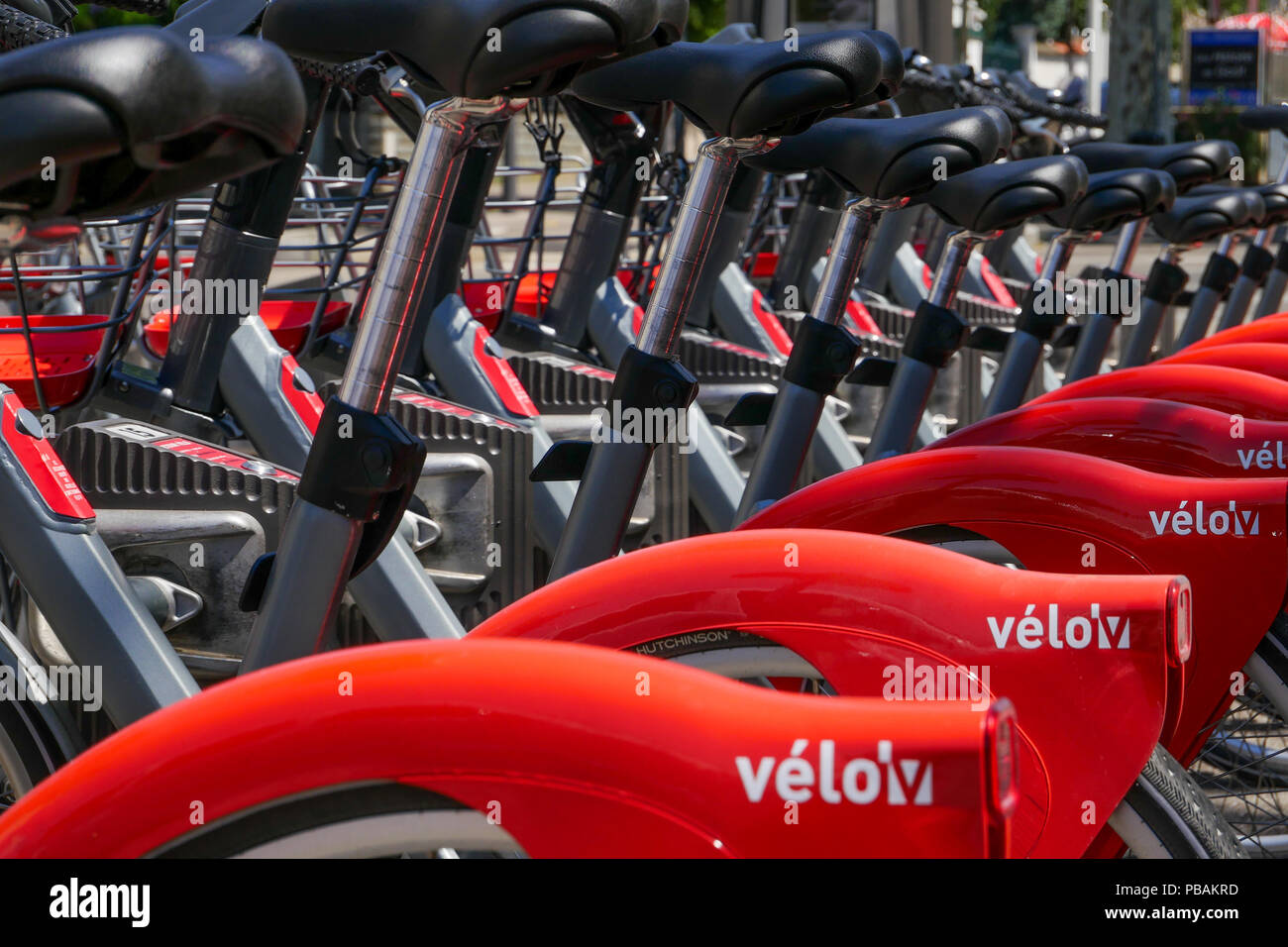 Lyon bike sharing hi-res stock photography and images - Alamy