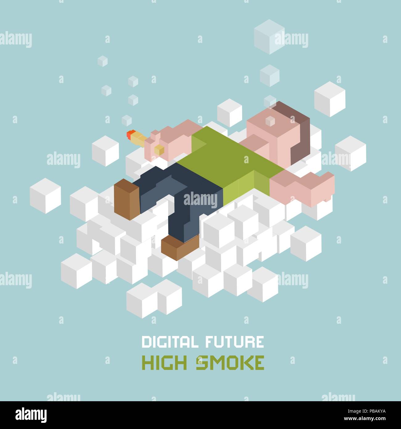 Smoking joint Stock Vector Images - Alamy