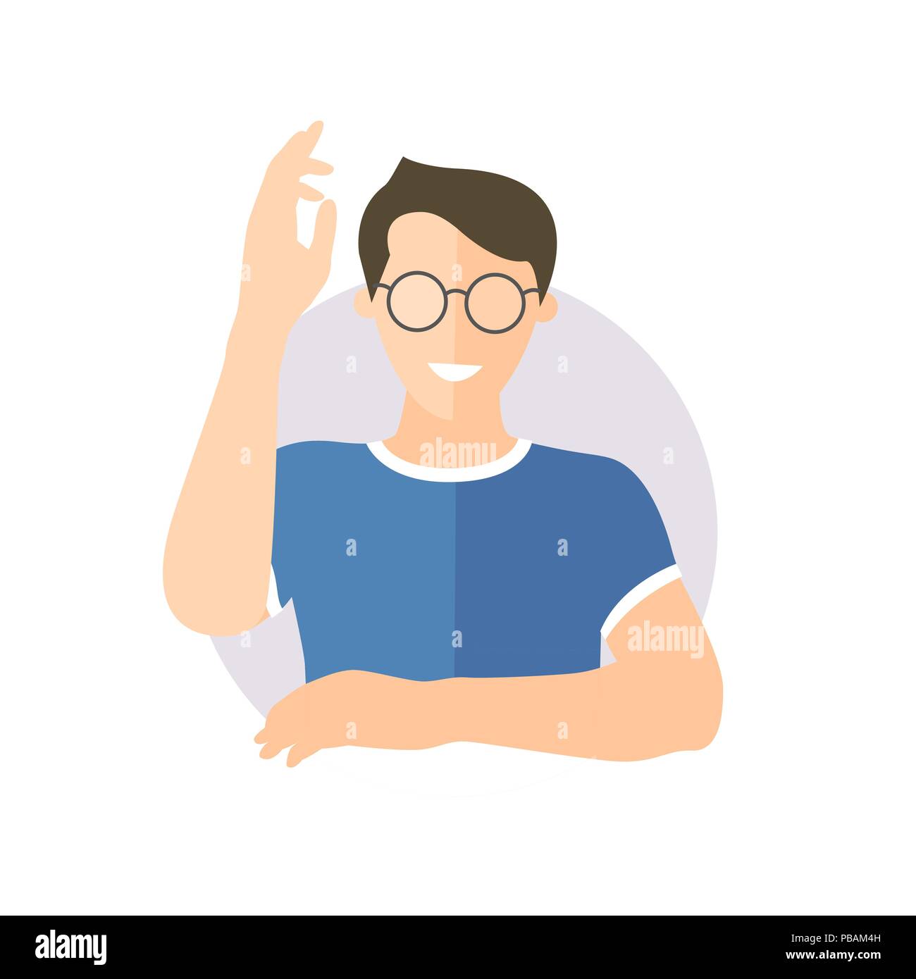 Will be handsome boy Stock Vector Images - Alamy