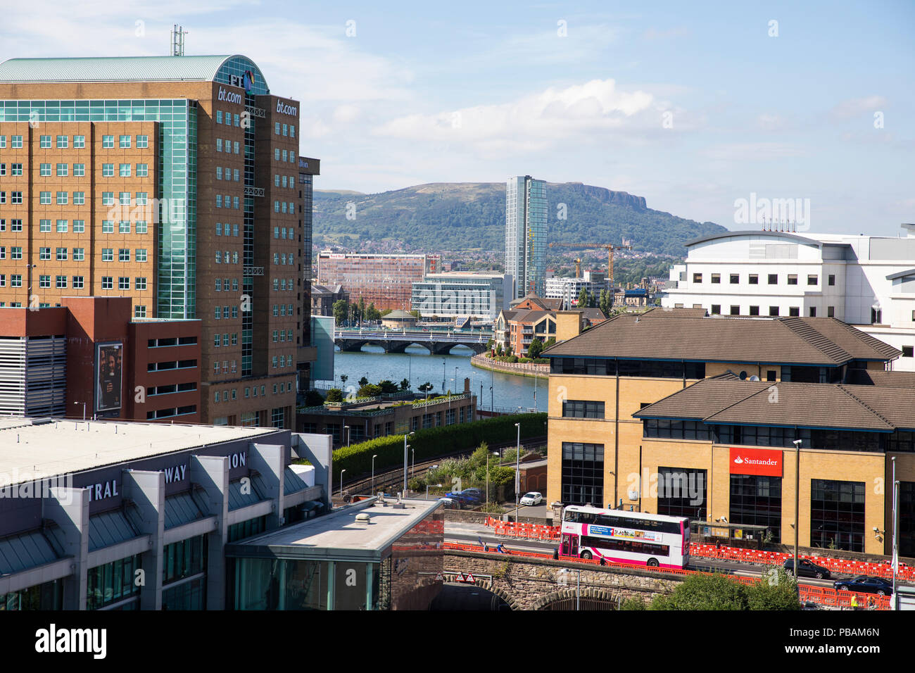 Belfast central station hi-res stock photography and images - Alamy