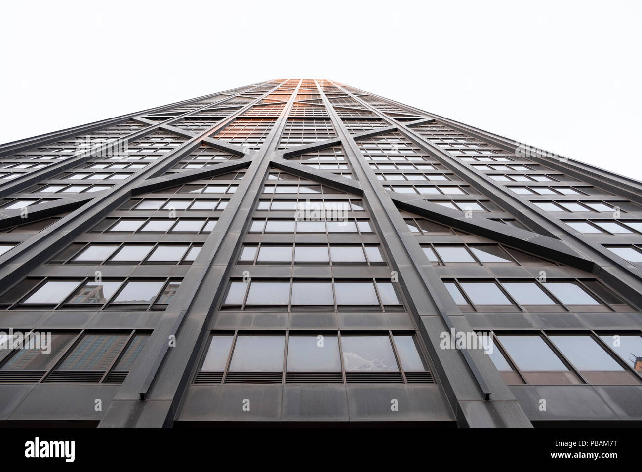 Chicago Skyscraper downtown skyline Stock Photo - Alamy
