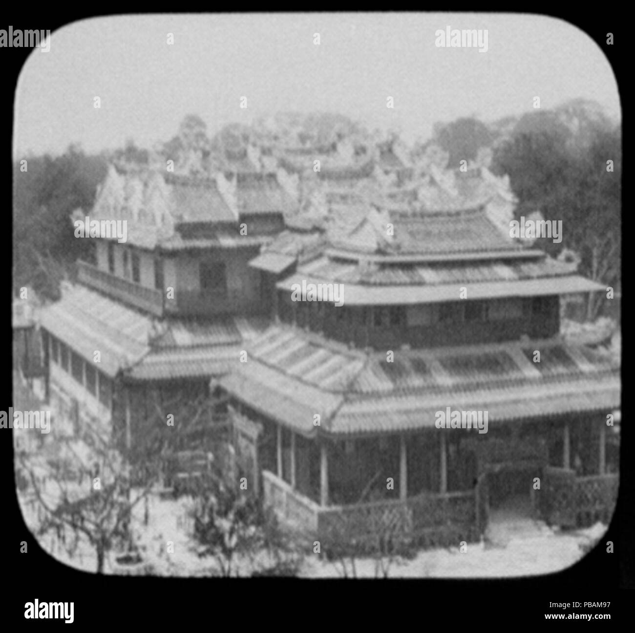 Palace in southeast asia Black and White Stock Photos & Images - Alamy