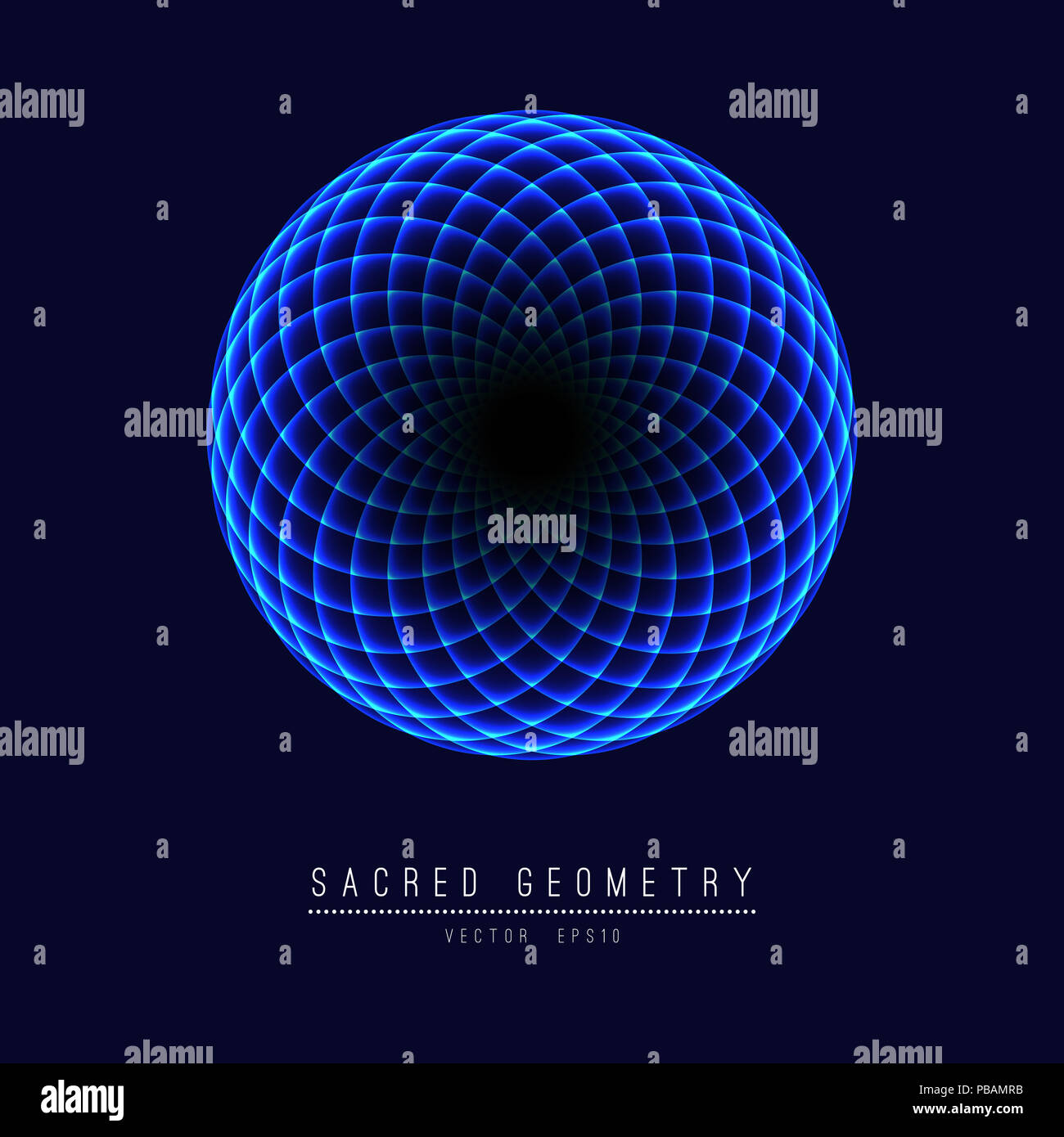 Sacred geometry flower life design hi-res stock photography and images ...