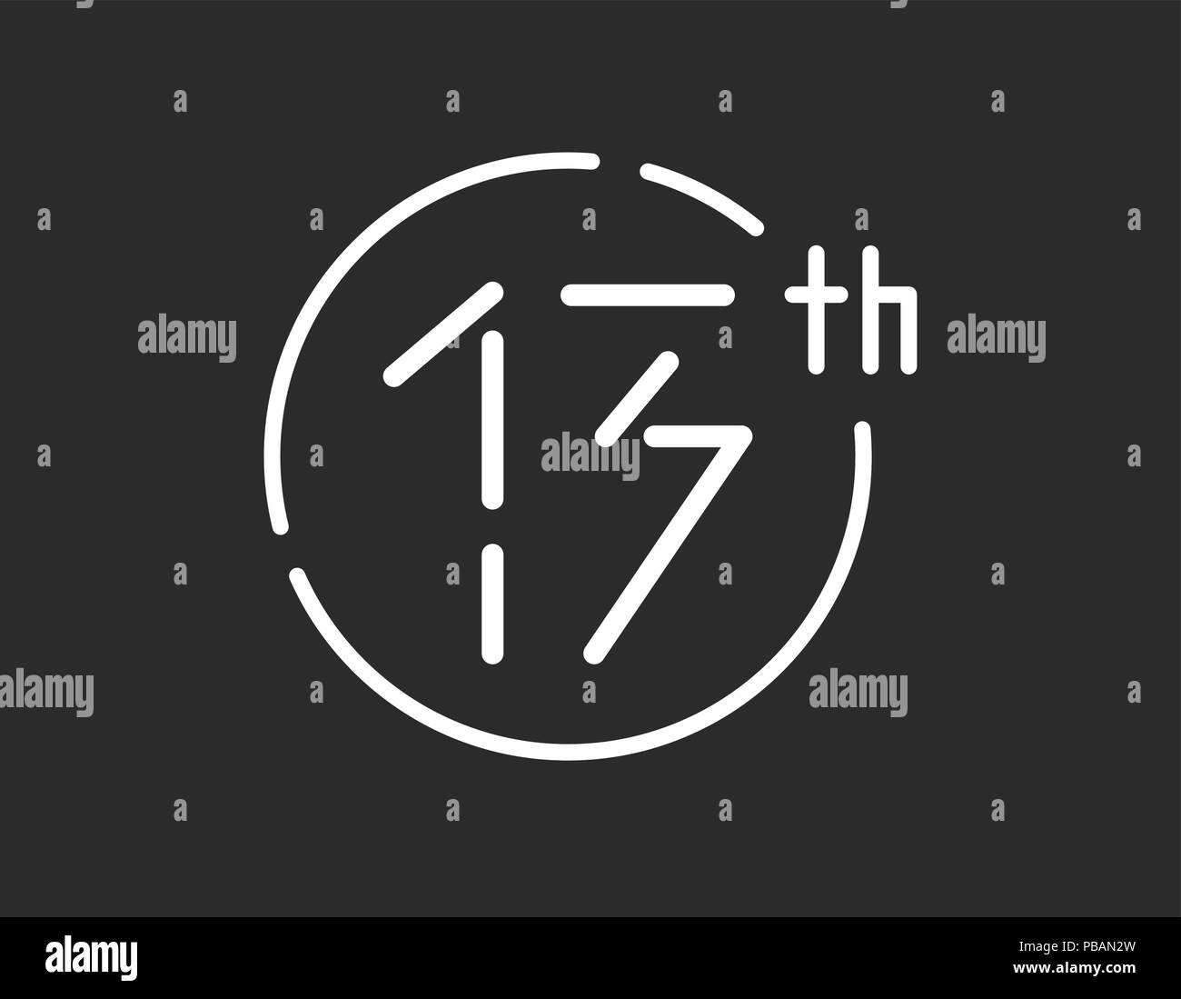 Devils number Stock Vector Images - Alamy