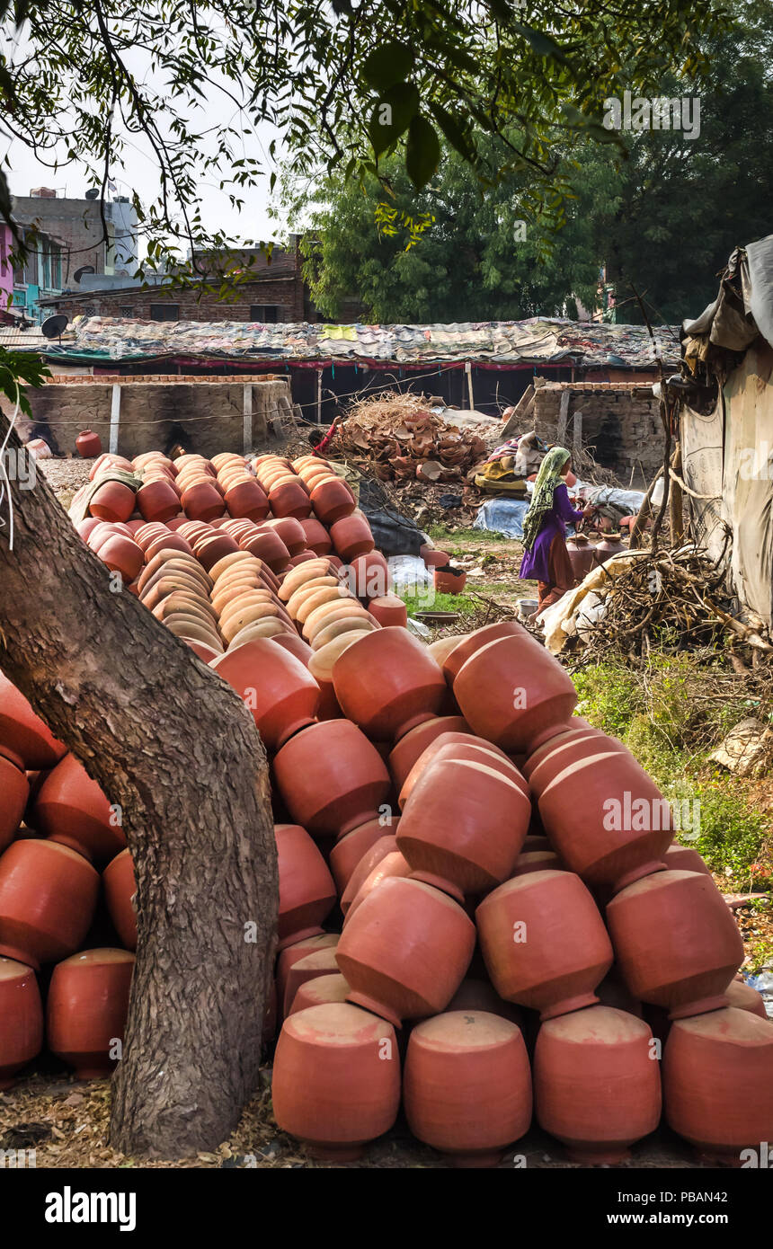 Handmade Indian Clay Pot High Resolution Stock Photography and Images ...