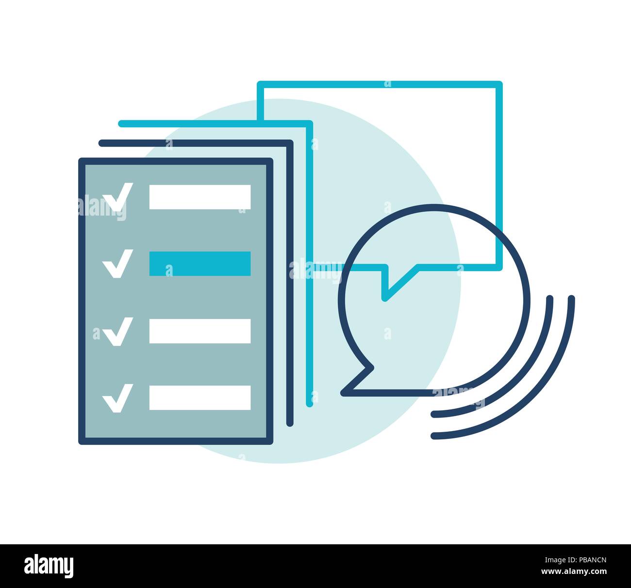 Customer reviews icon, good rating, positive feedback. Vector sign ...