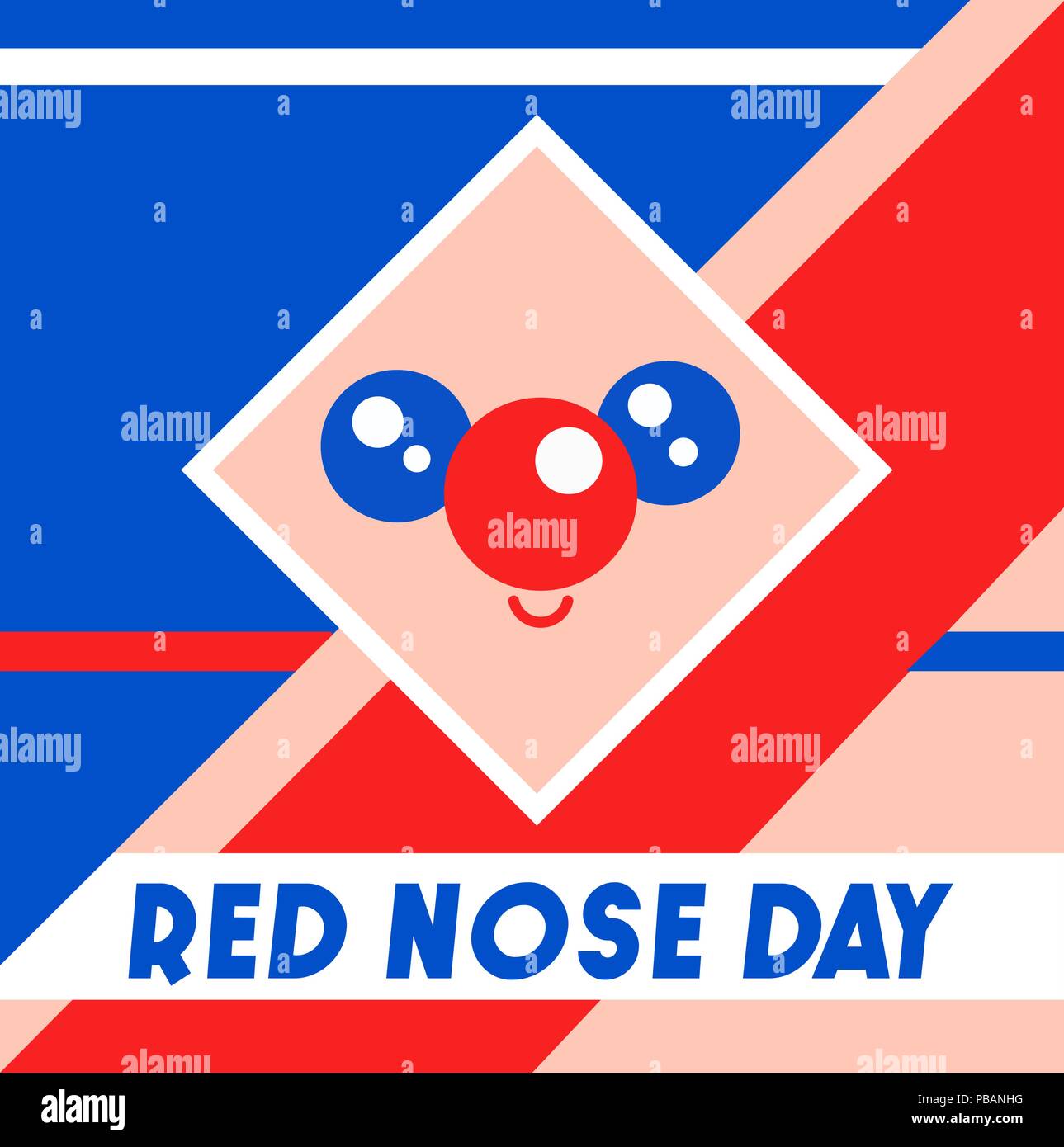 Red nose day banner hi-res stock photography and images - Alamy