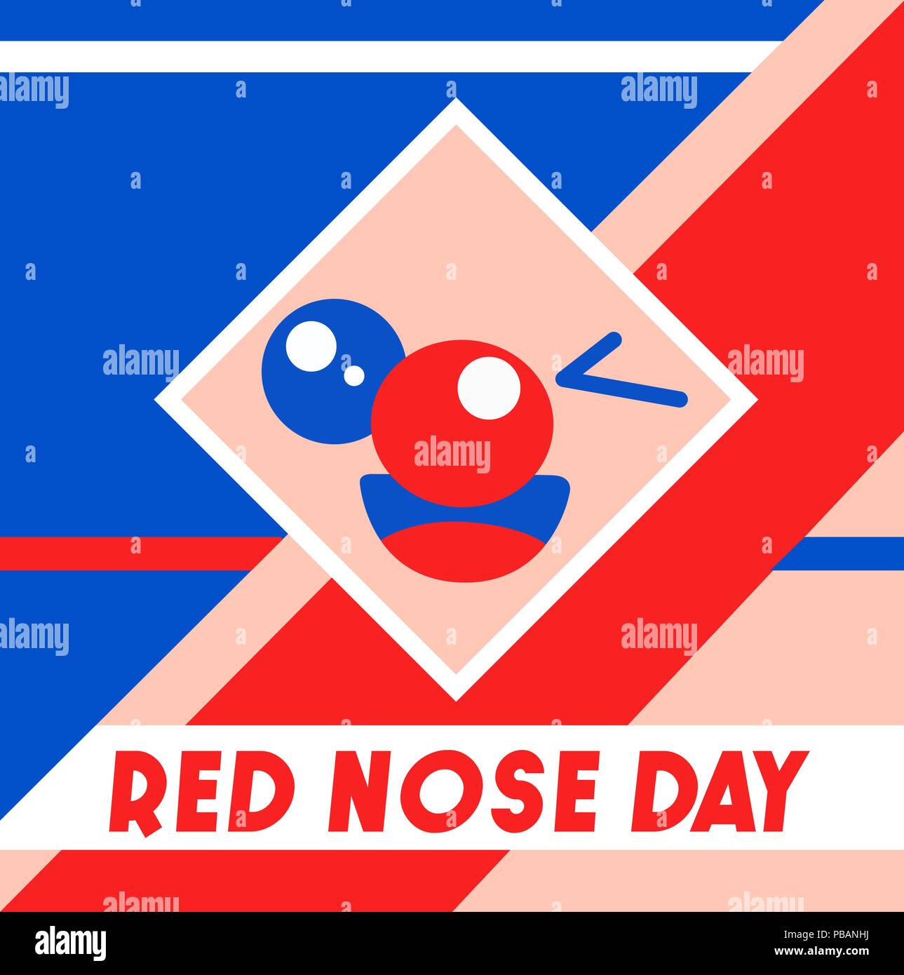 Red nose day banner hi-res stock photography and images - Alamy