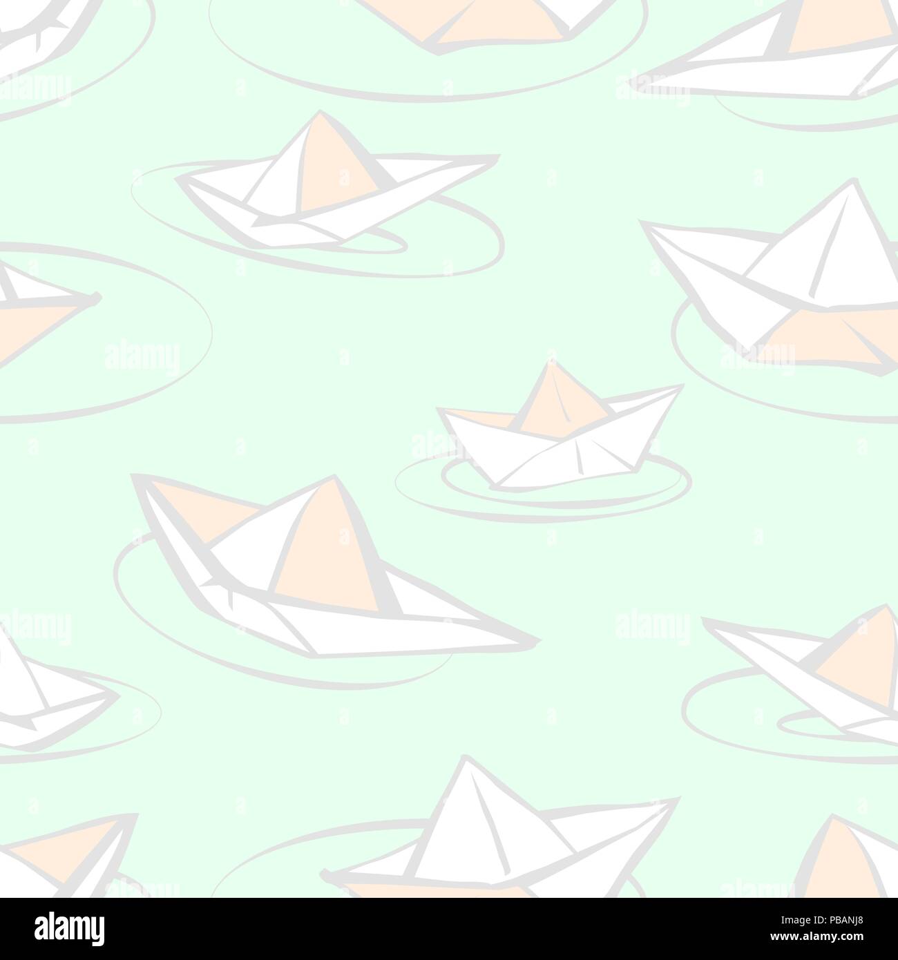 Pastel boats Stock Vector Images - Alamy