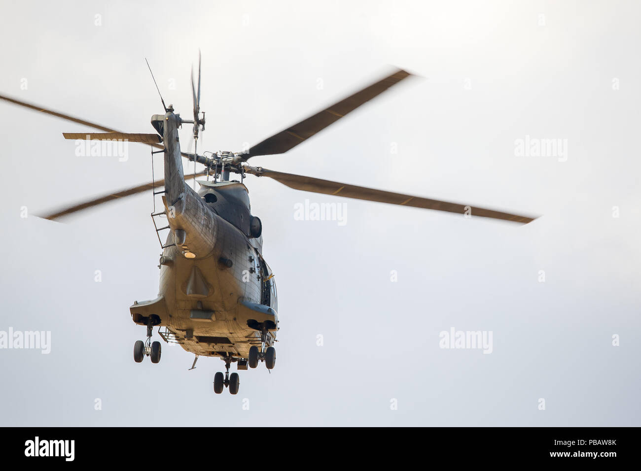 An Airbus Puma helicopter at RAF Benson's family day 2018, UK Stock ...