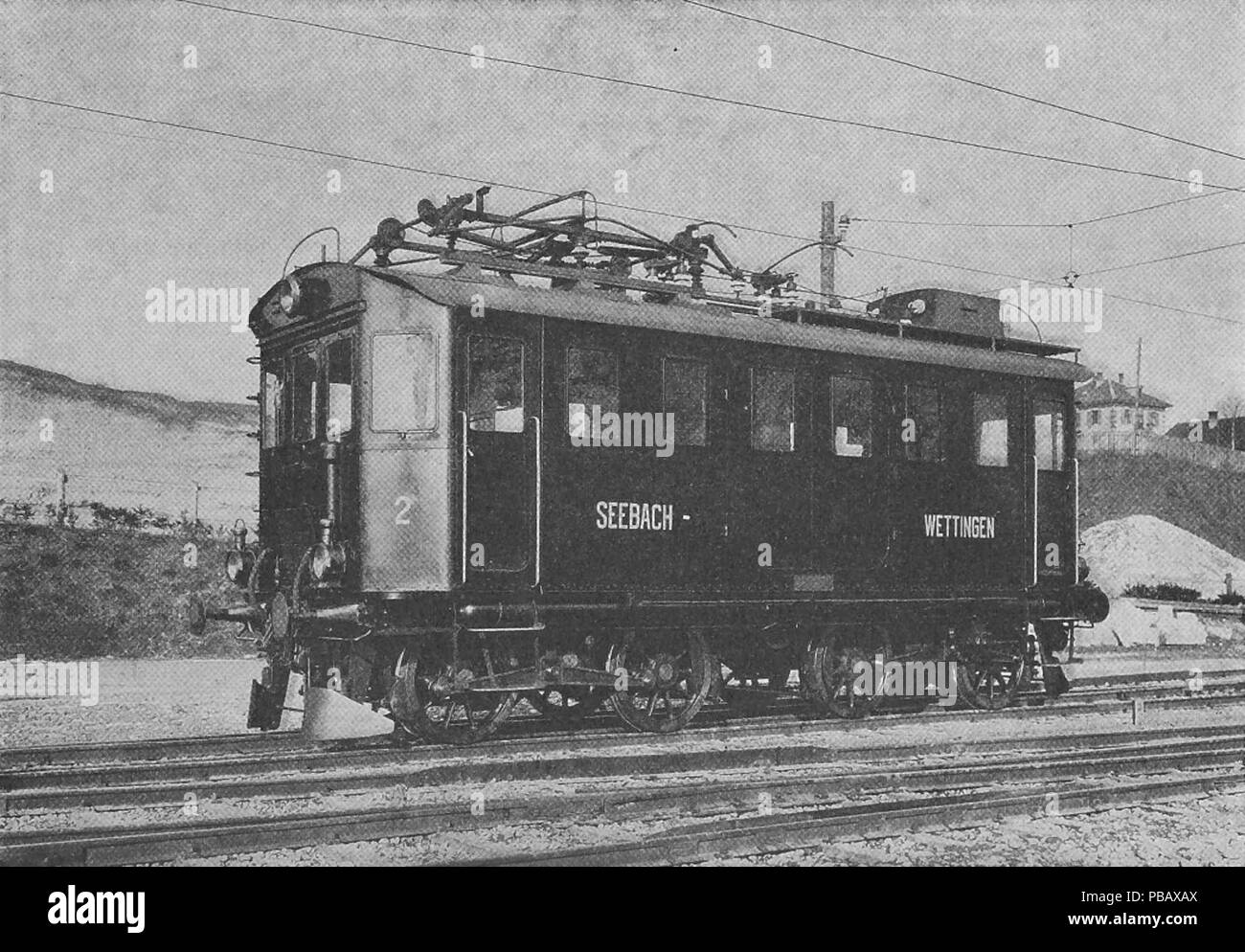 Train number 2 Black and White Stock Photos & Images - Alamy