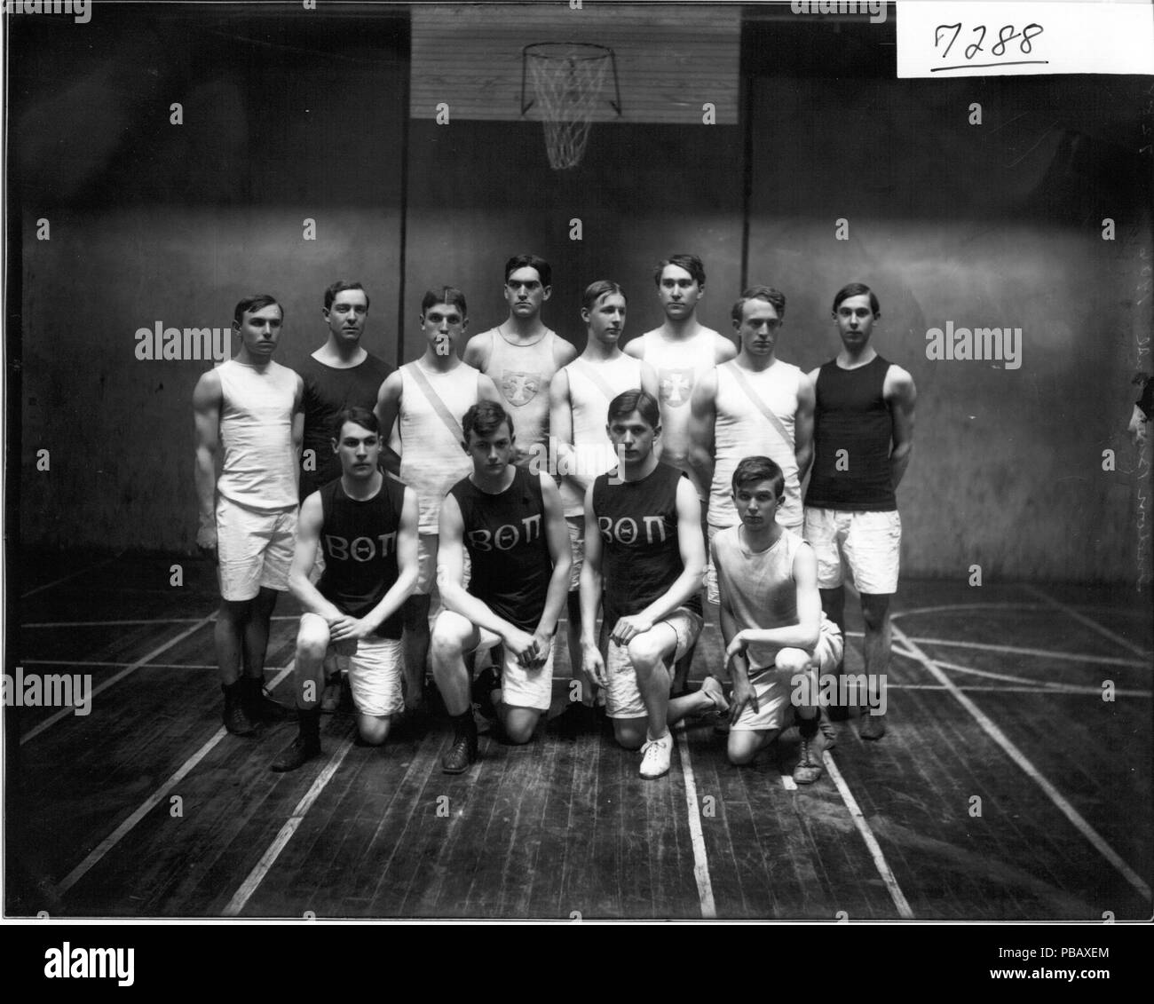 1040 Miami University (indoor) baseball team in 1906 (3194365322 Stock ...