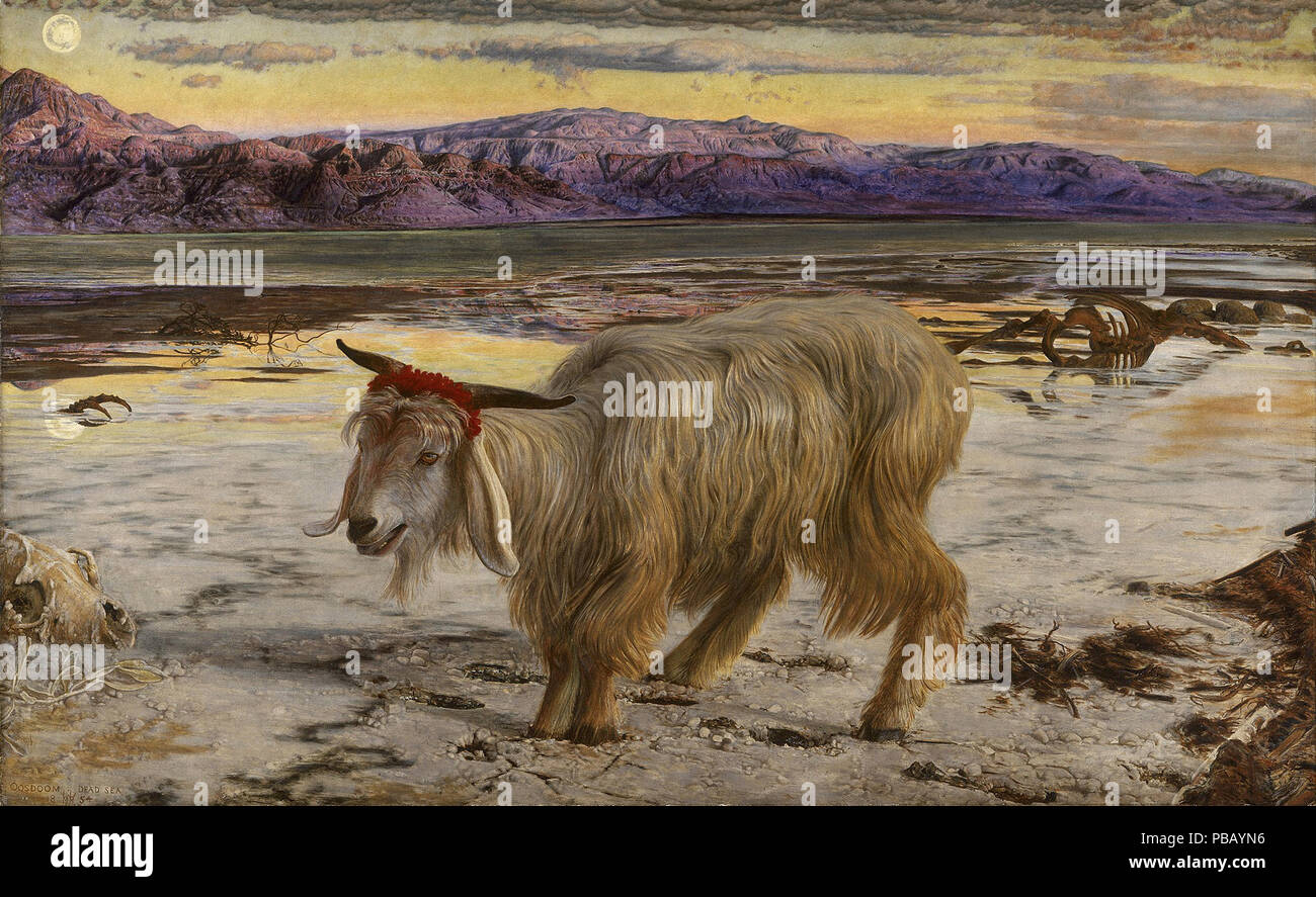 William holman hunt the scapegoat hi-res stock photography and images ...