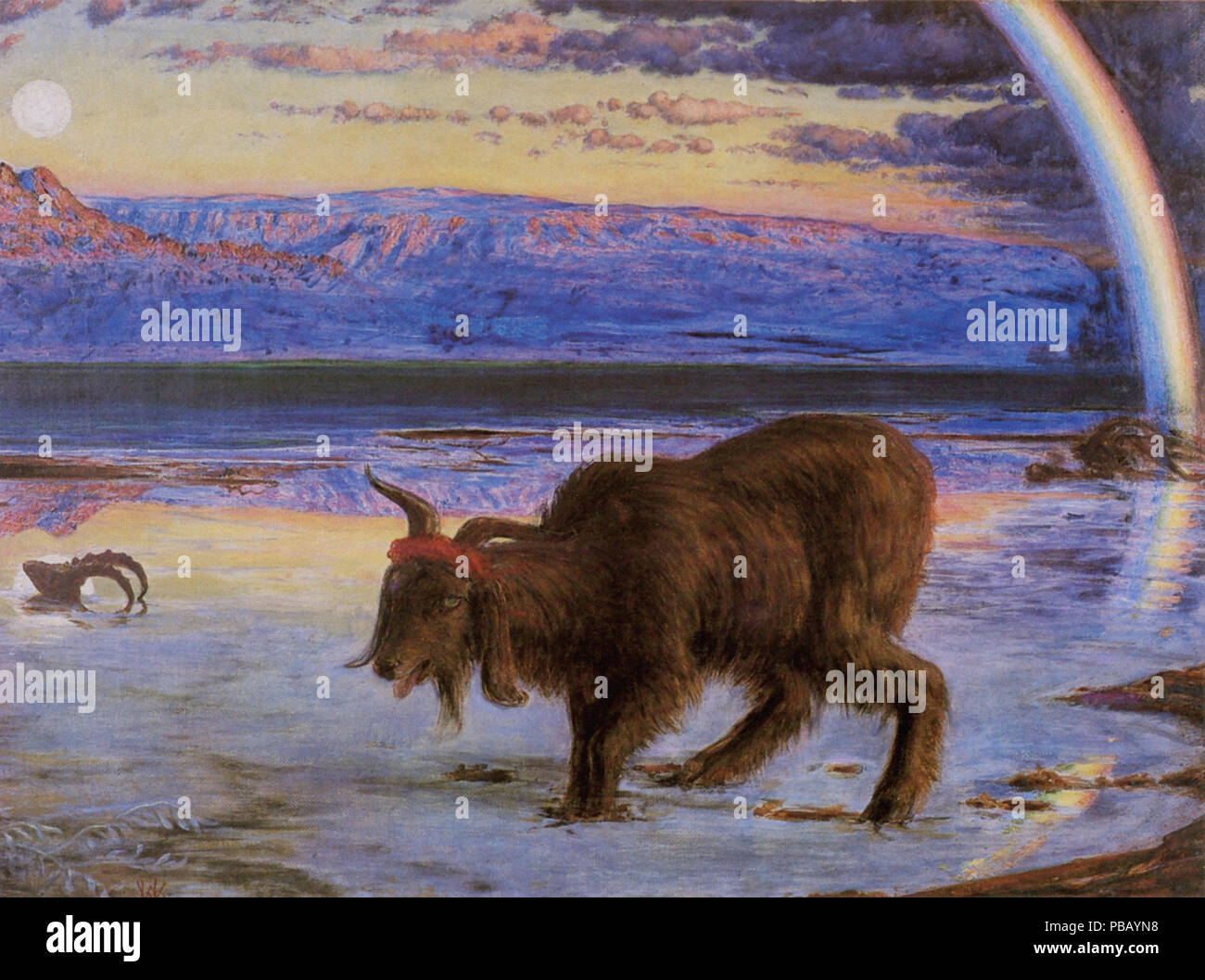 Hunt William Holman - the Scapegoat 2 Stock Photo - Alamy