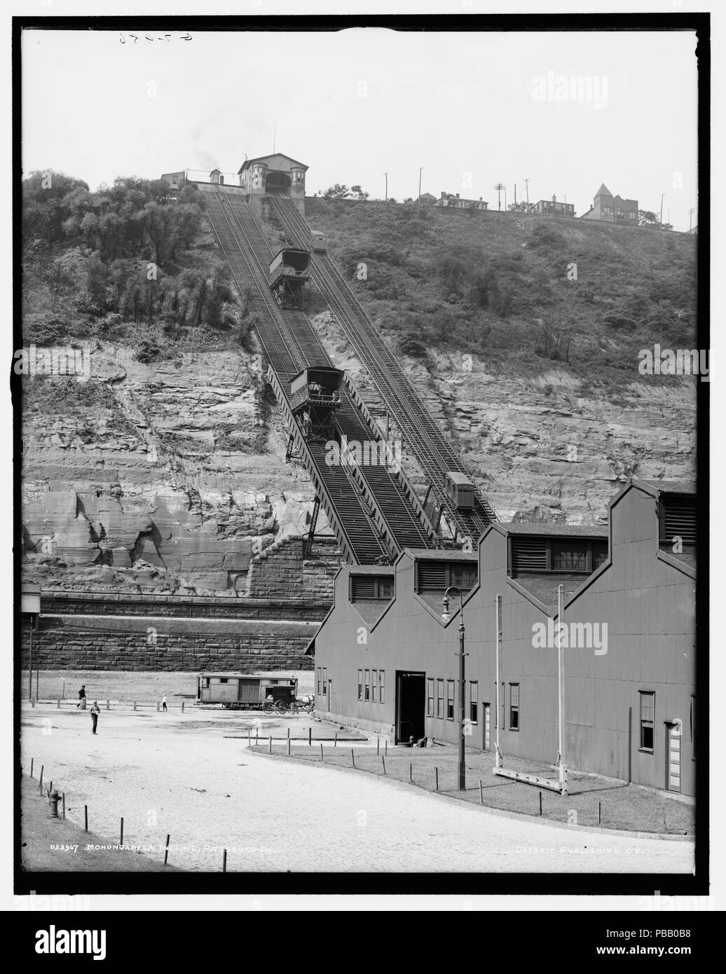 Monongahela incline Black and White Stock Photos & Images - Alamy