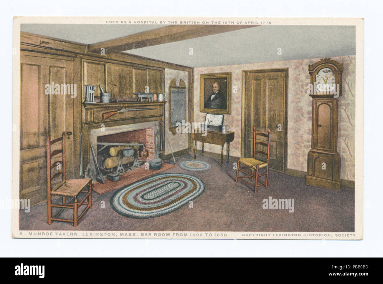 18th century hospital room hi-res stock photography and images - Alamy