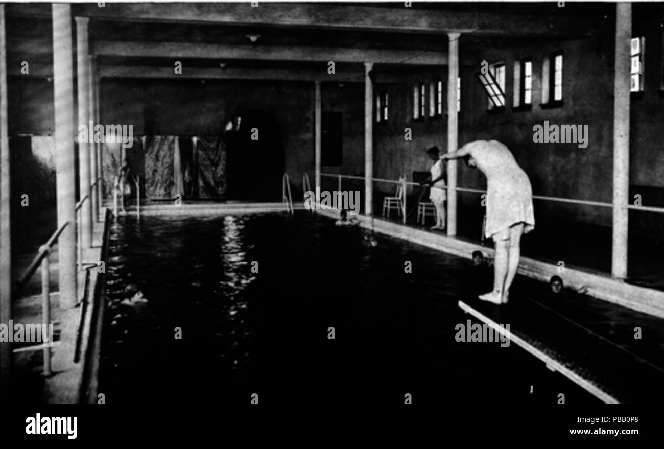Pool shower Black and White Stock Photos & Images - Alamy