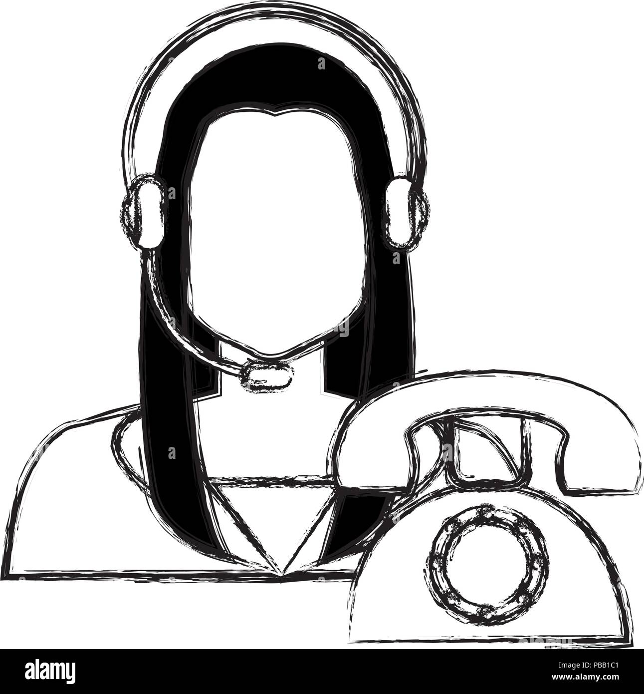 Dispatch worker Stock Vector Images - Alamy