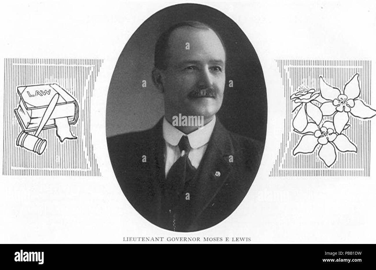. English: Lt Gov Moses E Lewis, Colorado . before 1923 1059 Moses E ...