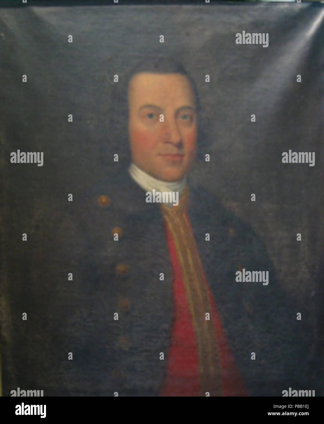 1060 Moses Titcomb (1707-1755) (attributed to Joseph Blackburn), Yale ...