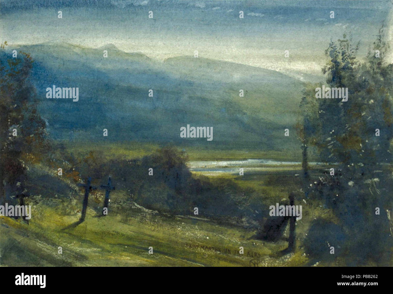 John william inchbold hi-res stock photography and images - Alamy