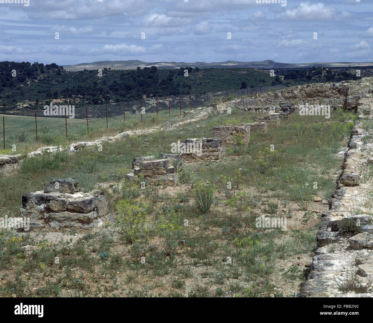 RUINAS DE RECOPOLIS - CIUDAD VISIGODA FUNDADA EN 578 POR LEOVIGILDO ...