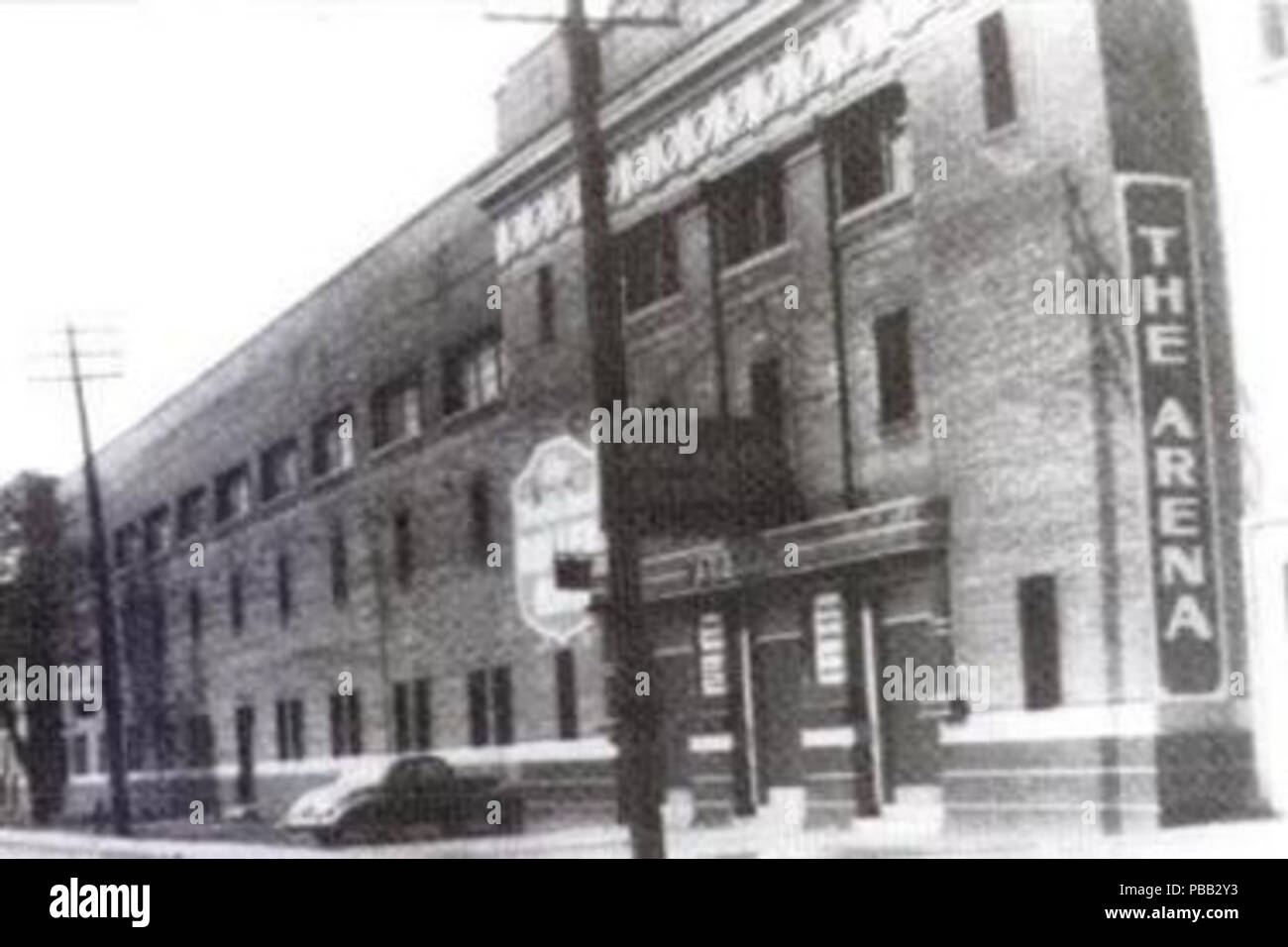 . English: Mutual Street Arena, home of the Toronto Maple Leafs 1917 ...