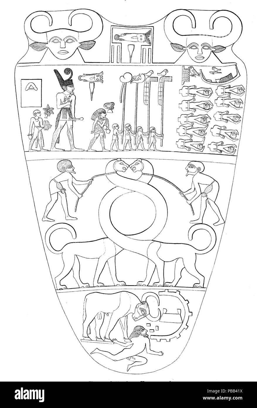 Palette of narmer hi-res stock photography and images - Alamy