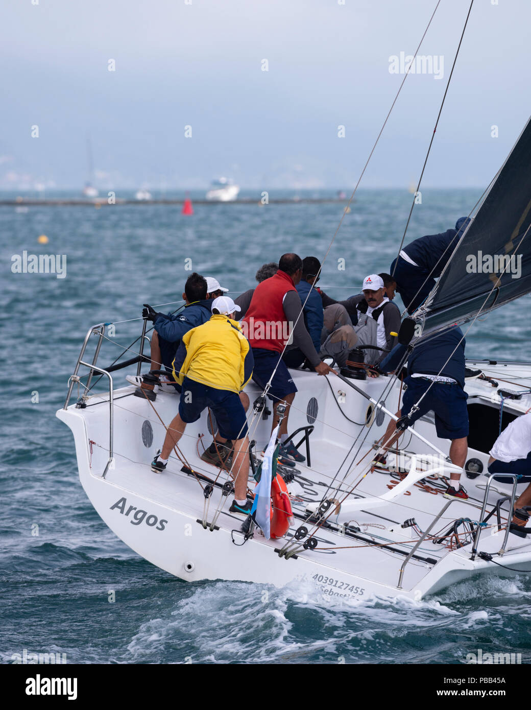Ocean racing yatch hi-res stock photography and images - Alamy