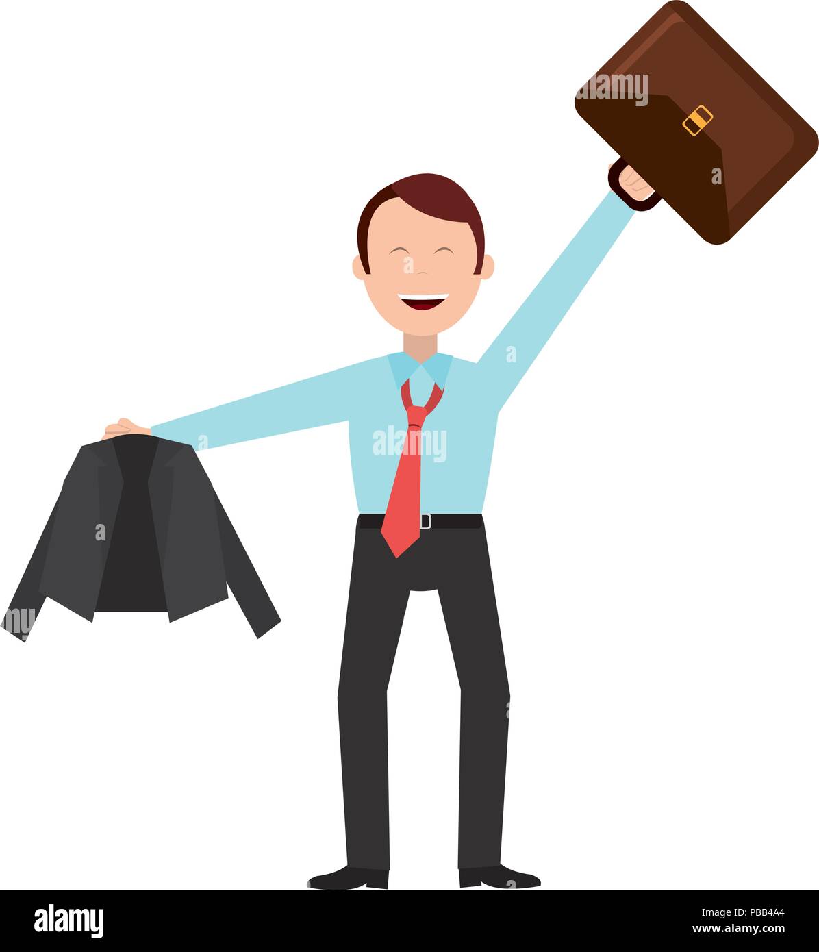 Man celebrating icon image Stock Vector Images - Alamy