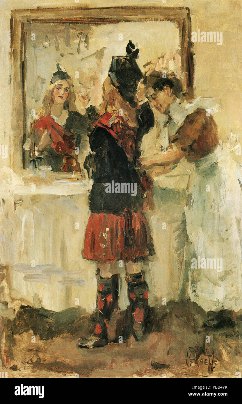Israels Isaac - Scottish Dance Stock Photo - Alamy