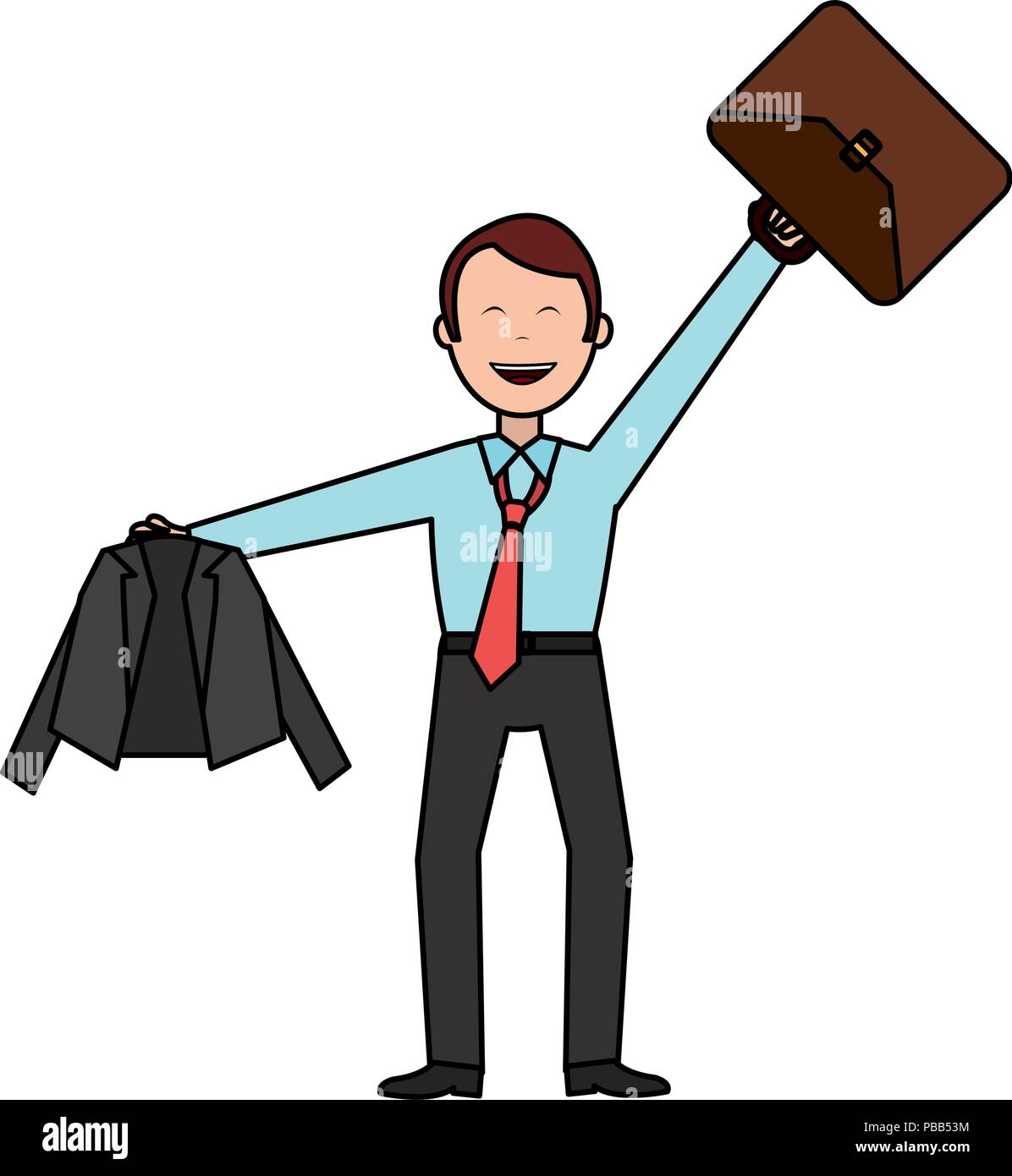 Man celebrating icon image Stock Vector Images - Alamy