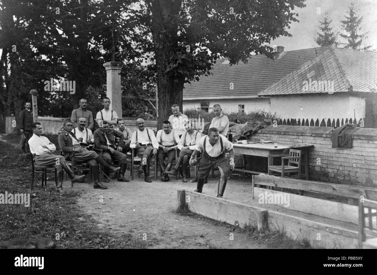 Nine pin bowling hi-res stock photography and images - Alamy