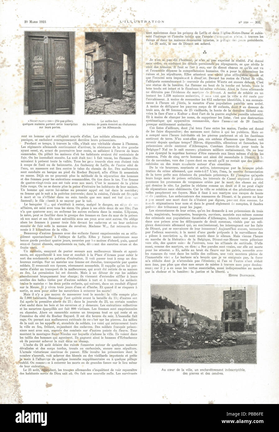 Archival newspaper front page hi-res stock photography and images - Alamy