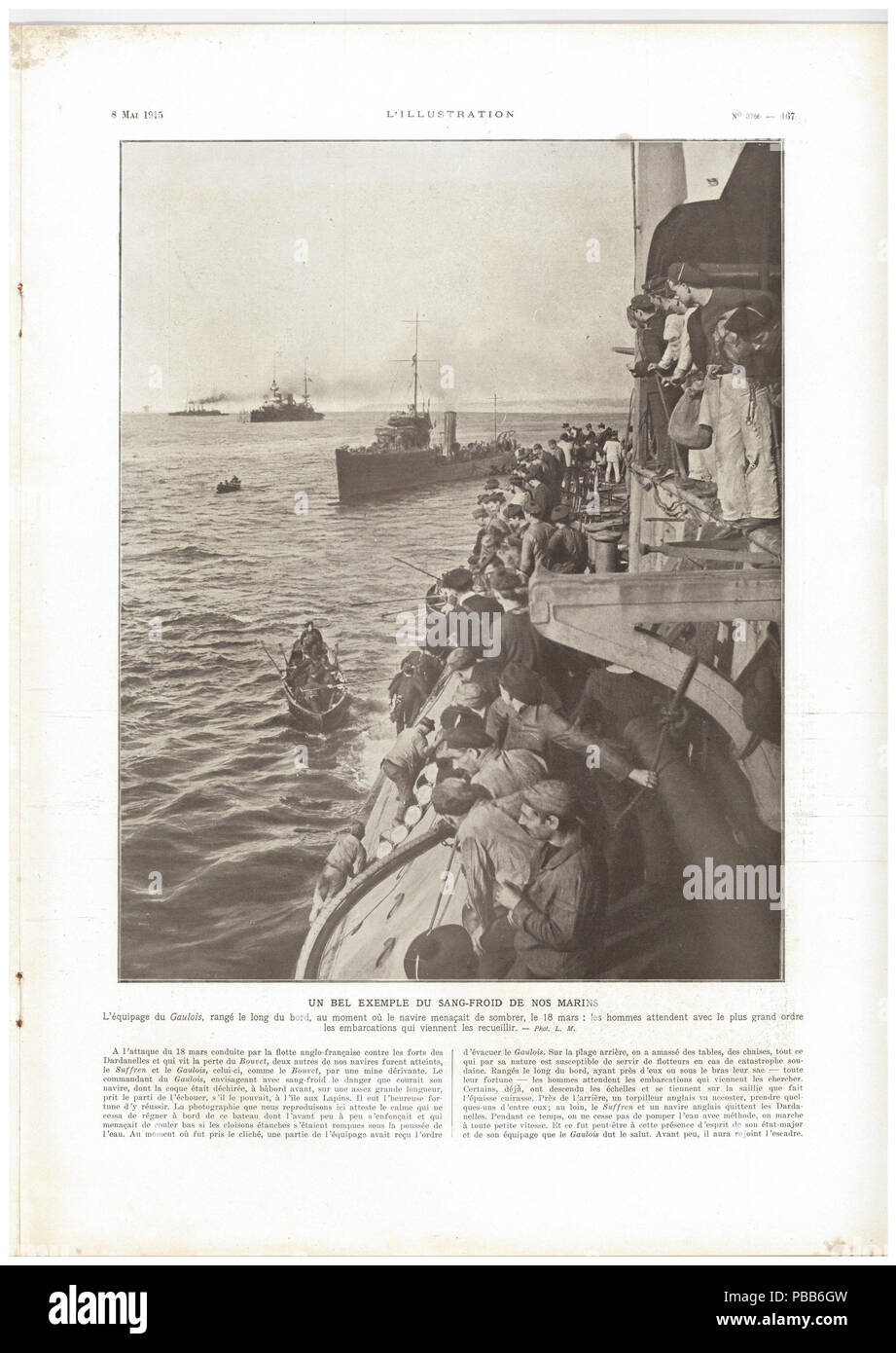 1105 No 3766 8 Mai 1915, scan15, page 467 Stock Photo - Alamy