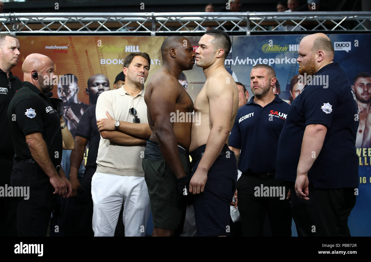 See pa story boxing parker hi-res stock photography and images - Alamy