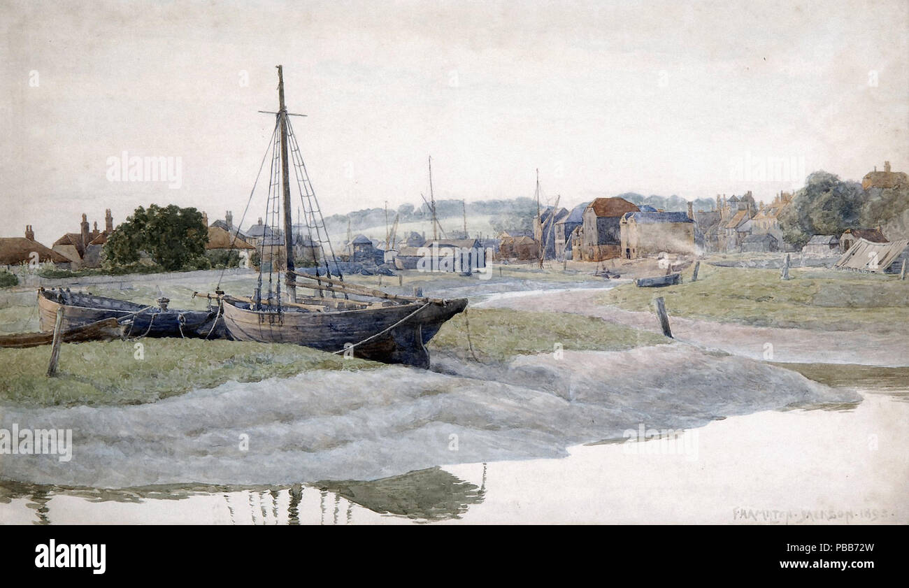 Jackson Frederick Hamilton - Rye Harbour Stock Photo - Alamy