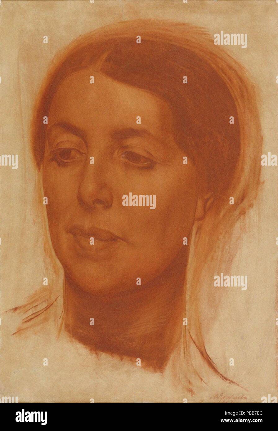 Portrait of Maria Samoylovna Zetlin (1882-1976), née Tumarkina. Museum ...