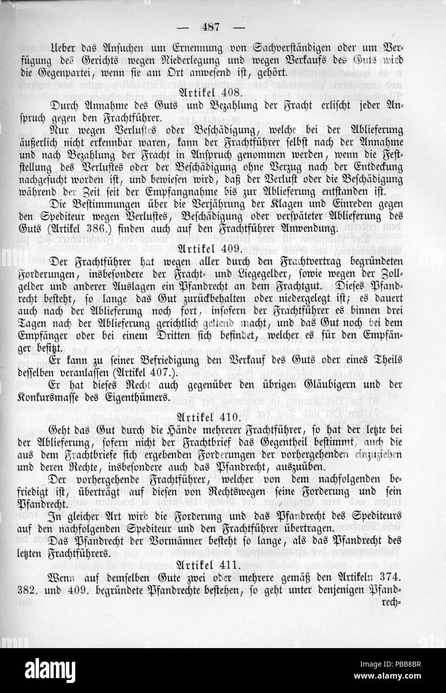 1114 Norddeutsches Bundesgesetzblatt 1869 032 487 Stock Photo - Alamy