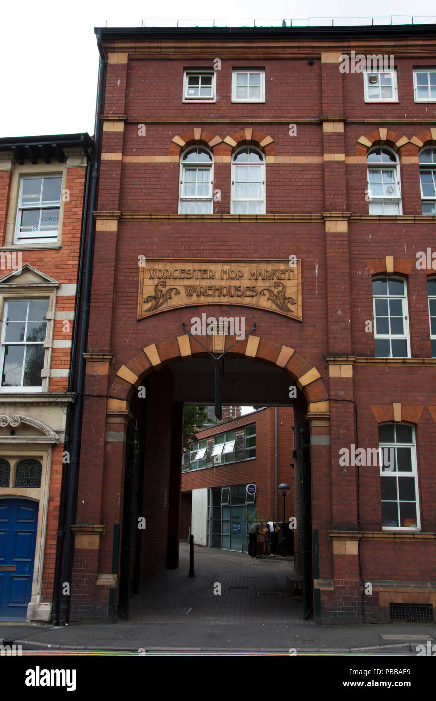 Hop market entrance hi-res stock photography and images - Alamy