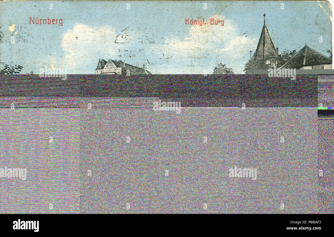 1123 Nürnberg - Burg Stock Photo - Alamy