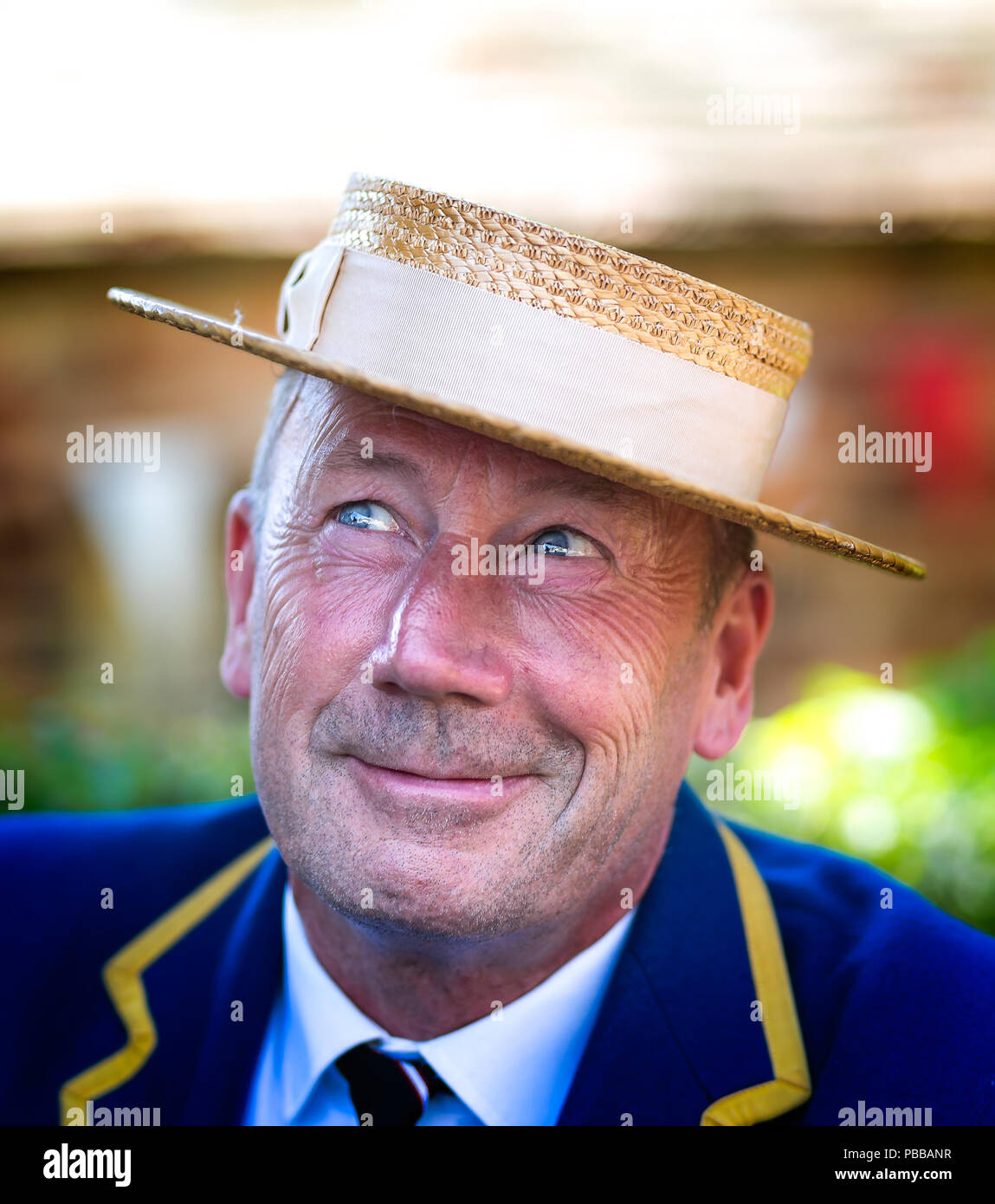 Uniform school boater hi-res stock photography and images - Alamy
