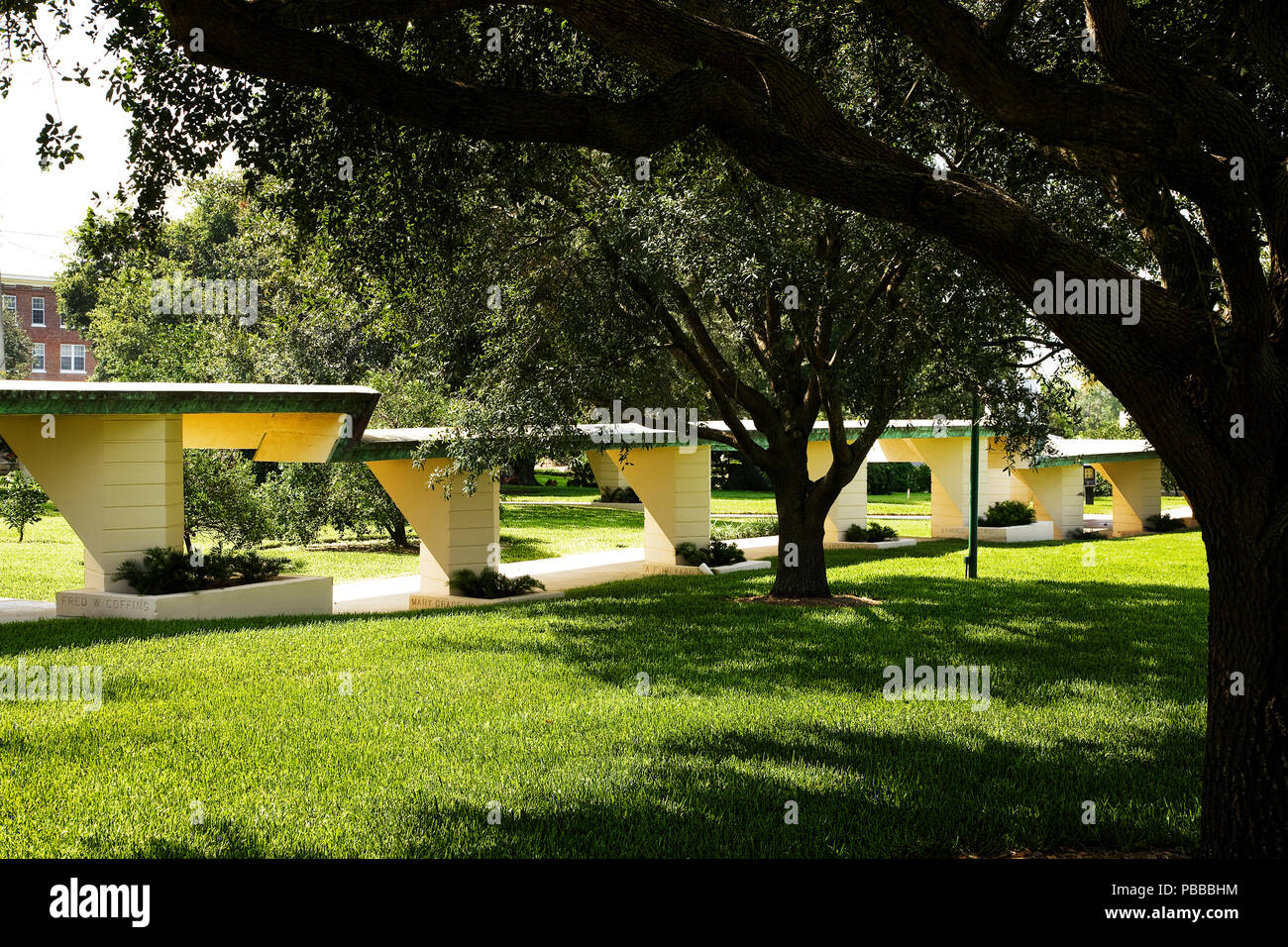 The Frank Lloyd Wright Campus of Florida Southern College Stock Photo ...